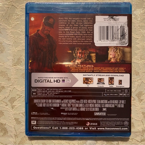 20th Century Studios | Media | Joy Ride 3 Roadkill Unrated Bluray Disc ...